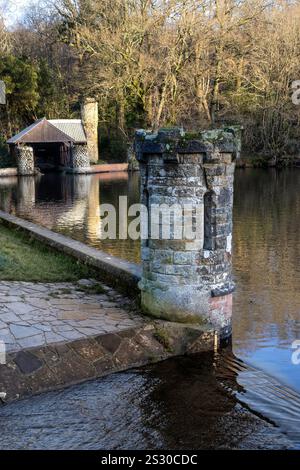 Douster pond at Buchan Country Park in West Sussex Stock Photo - Alamy