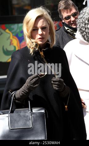 Melissa George on the set of the TV show pilot 'Dangerous Liaisons' on ...