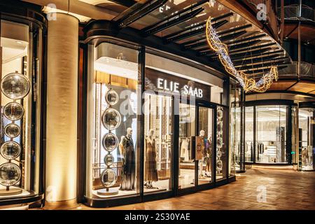 Elie Saab boutique window in Monaco Stock Photo - Alamy