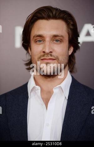 Adam Griffith at the premiere of 'Noah' at Ziegfeld Theatre in New York ...