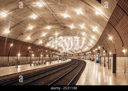 Monte Carlo railway station in Monaco Stock Photo - Alamy