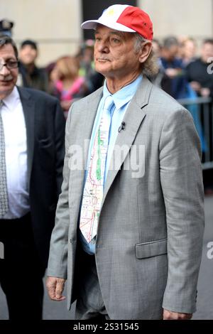 Bill Murray at the 'Late Show with David Letterman' Featuring: Bill ...