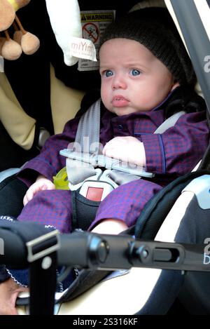 Rachel Zoe, Rodger Berman and baby Skyler Berman out and about in ...