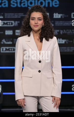 Rome, Italy. 08th Jan, 2025. Chiara Russo attends the photocall of Rai ...