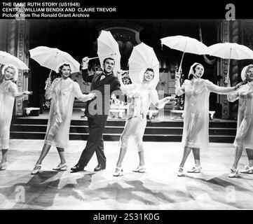 THE BABE RUTH STORY, William Bendix, Maxine Gates, Evelynne Smith, 1948 ...