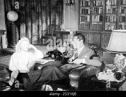 BLITHE SPIRIT, Kay Hammond, Rex Harrison, 1945 Stock Photo - Alamy