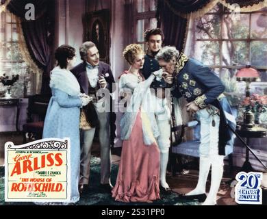 THE HOUSE OF ROTHSCHILD FLORENCE ARLISS AS HANNAH ROTHSCHILD, GEORGE ...