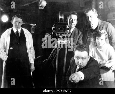 THE MOUNTAIN EAGLE DIRECTOR, ALFRED HITCHCOCK AND HIS FUTURE WIFE, ALMA ...