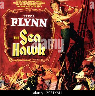 Errol Flynn Film The Sea Hawk (1940) Characters: Geoffrey Thorpe ...