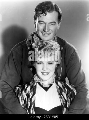 Claire Trevor, John Wayne, "Stagecoach" (1939) United Artists File ...