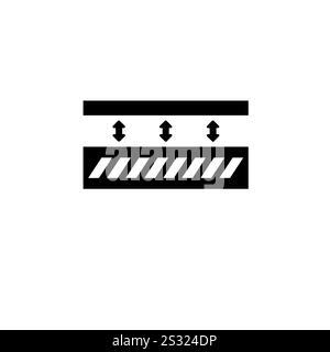 Peeled Off Material, Tear Off Glued. Flat Vector Icon illustration ...