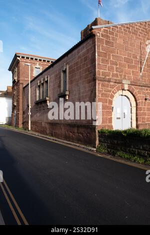 Brunels Atmospheric Railway at Starcross Devon viewed from the River ...