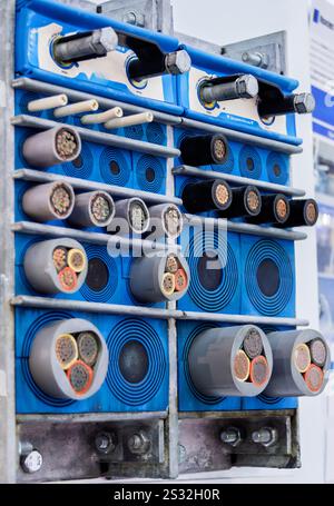 Sealing of cable and pipe entries. Technology for protecting the ground ...