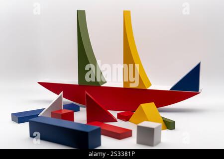 Bauhaus Spiel von Alma Siedhoff-Buscher Bauklötze des Bauhaus Spiels ...