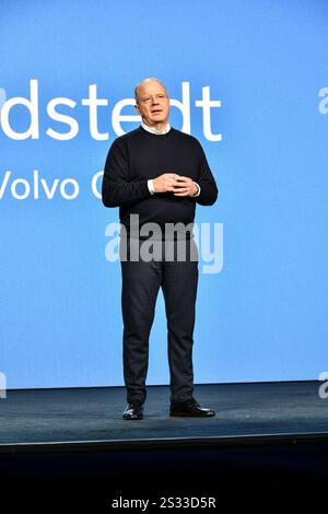 LAS VEGAS, Nevada - Martin Lundstedt Speaking at Volvo Group Keynote ...