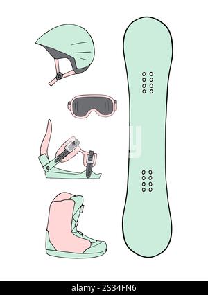 Snowboarder icon, outline style Stock Vector Image & Art - Alamy