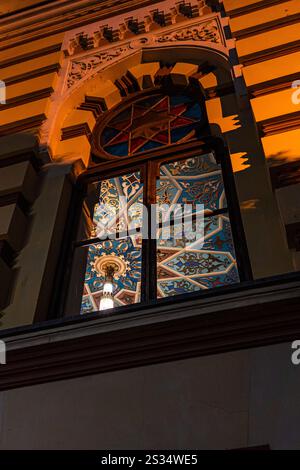 Exterior of Tbilisi Opera House in art deco style on Rustaveli avenue ...