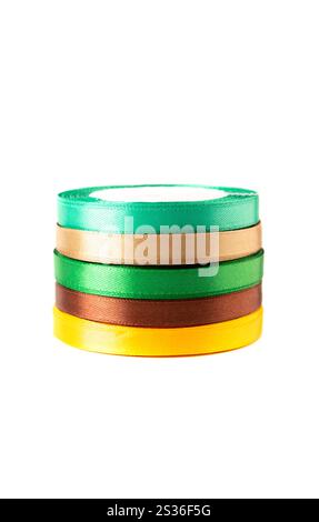 Stack of ribbons Stock Photo - Alamy
