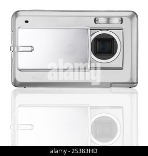 photo camera isolated on white Stock Photo - Alamy