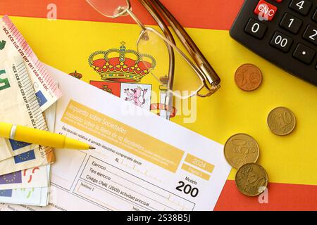 Modelo 200 spanish tax form for corporate income tax for non resident ...