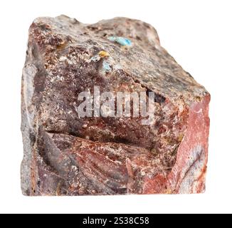 mookaite from Australia isolated on white background Stock Photo - Alamy