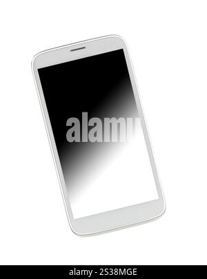 Isolated shining smartphone isolated on white background. Isolated ...