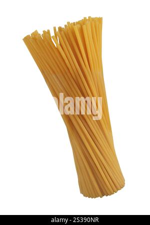 Raw spaghetti isolated Stock Photo - Alamy