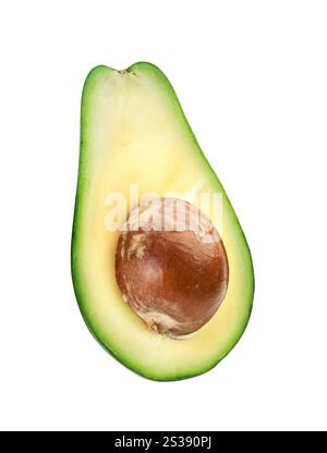 avocado isolated on a white background Stock Photo - Alamy
