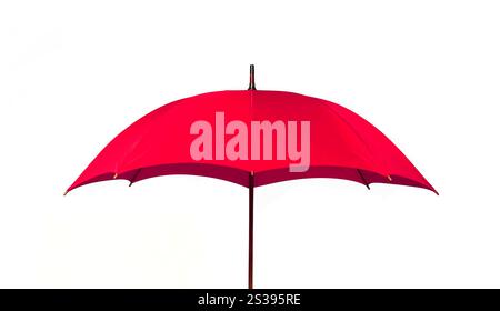red umbrella isolated on white background. red umbrella isolated Stock ...