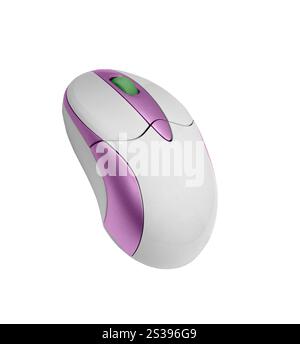 Computer scroll wheel mouse isolated on a white background Stock Photo ...