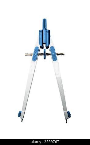 Compass divider isolated Stock Photo - Alamy
