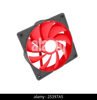 Computer chassis CPU cooler isolated Stock Photo - Alamy