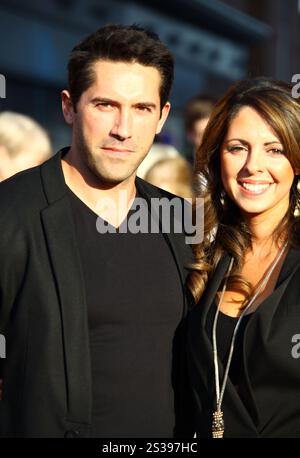 Scott Adkins and Lisa Adkins at the premiere of 'Locke' at Cineworld in ...