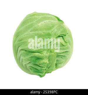 Cabbage vegetable isolated on white background Stock Photo - Alamy