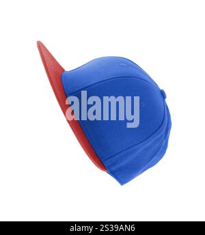 Side View Red Baseball Cap, Isolated Stock Photo - Alamy