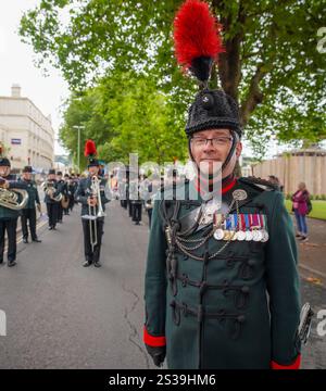 Torquay, UK. 7th Sep, 2024. Torbay MP Steve Darling, with his guide dog ...