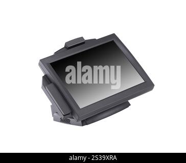 GPS navigator isolated on white background Stock Photo - Alamy