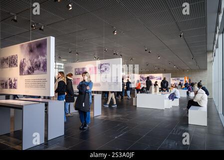 Topography of Terror history museum, during Nazi regime site of ...