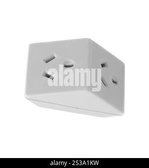 Electronic socket isolated on white background. Electronic socket Stock ...