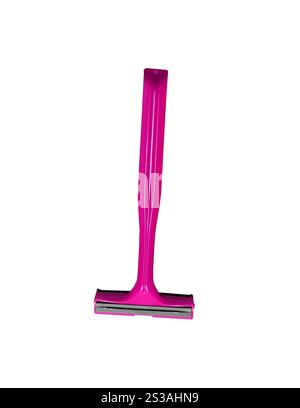 Disposable shaver razor isolated on white background Stock Photo - Alamy