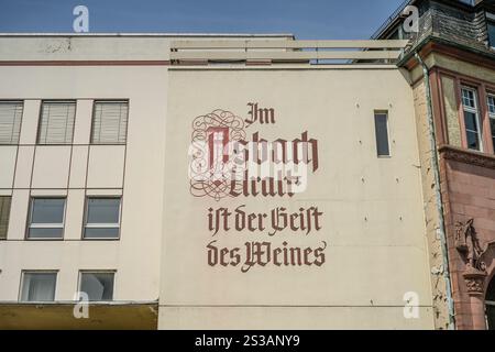 Weinbrennerei Asbach Uralt, Rüdesheim, Hessen, Deutschland *** Asbach ...
