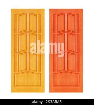 Doors Collection-classic isolated on white background. Doors Collection ...