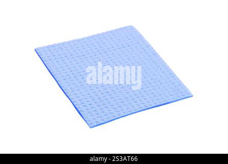 Cleaning blue wipes isolated on white background Stock Photo - Alamy
