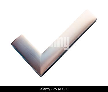 Check mark symbolizing agreement and confirmation, emphasizing positivity, approval, and ...