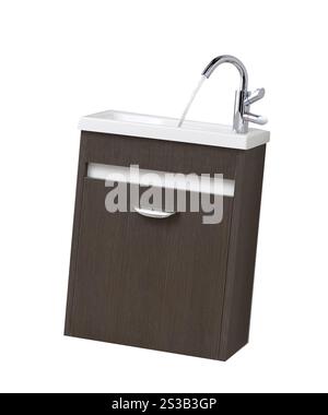 Hand wash basin and toilet bowl in the home bathroom Stock Photo - Alamy