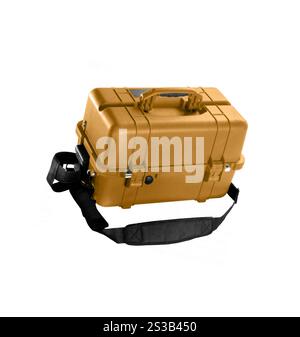 mechanics basic tool box with set of spanner isolated on white ...