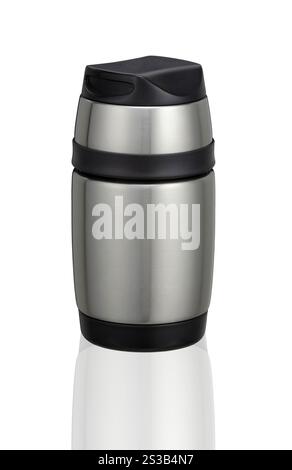 Thermo flask on the background Stock Photo - Alamy