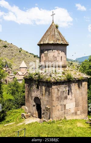 The exterior view of the Armenian church in Heliopolis, Egypt ...
