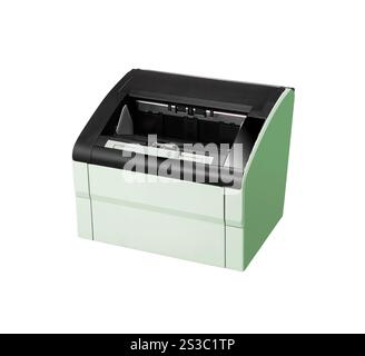 Printer isolated on white background Stock Photo - Alamy