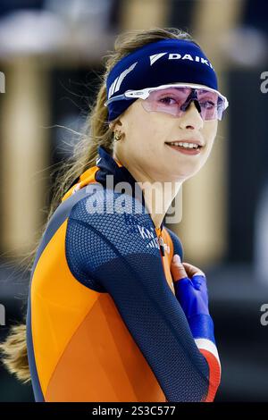 HEERENVEEN - Femke Kok during training for the ISU European ...